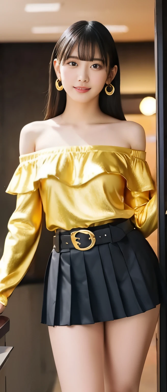 Tall gorgeous idol girl、whole body、 Good style、、Thick legs、、 - SeaArt AI