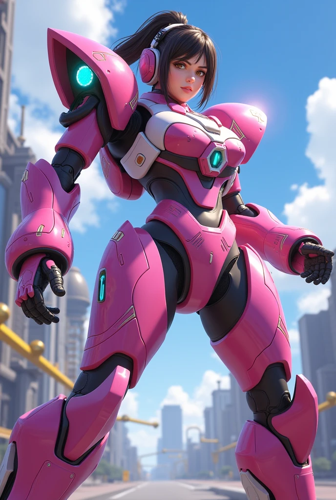 Overwatch Diva - SeaArt AI