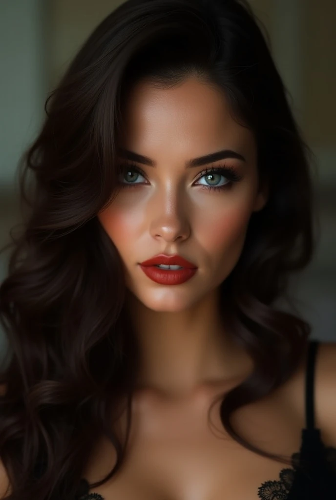 Beautiful sexy brunette woman - SeaArt AI