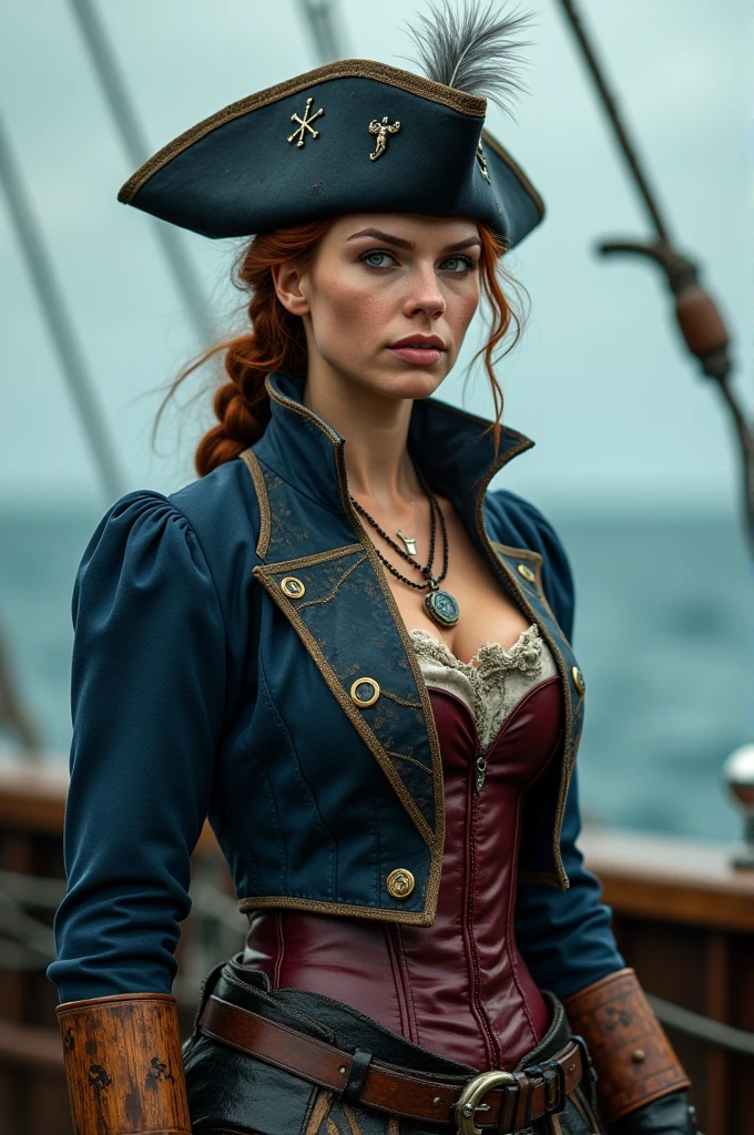 Captain Rhea “Steelheart” Morgan A fierce, noble pirate captain with ...