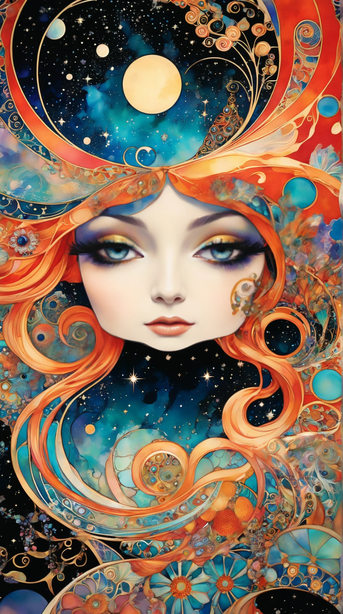 Create a mesmerizing piece of dreamy, magical surrealism inspired by ...