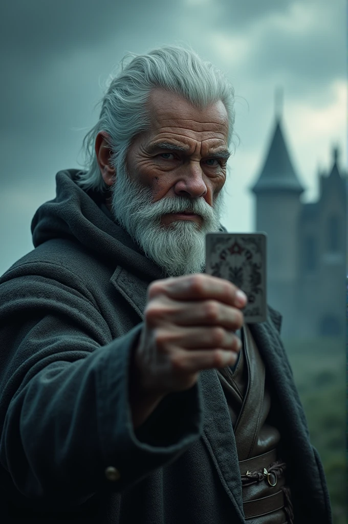 Photorealsitic、top-quality、(Gloomy and weathered face、a beard - SeaArt AI