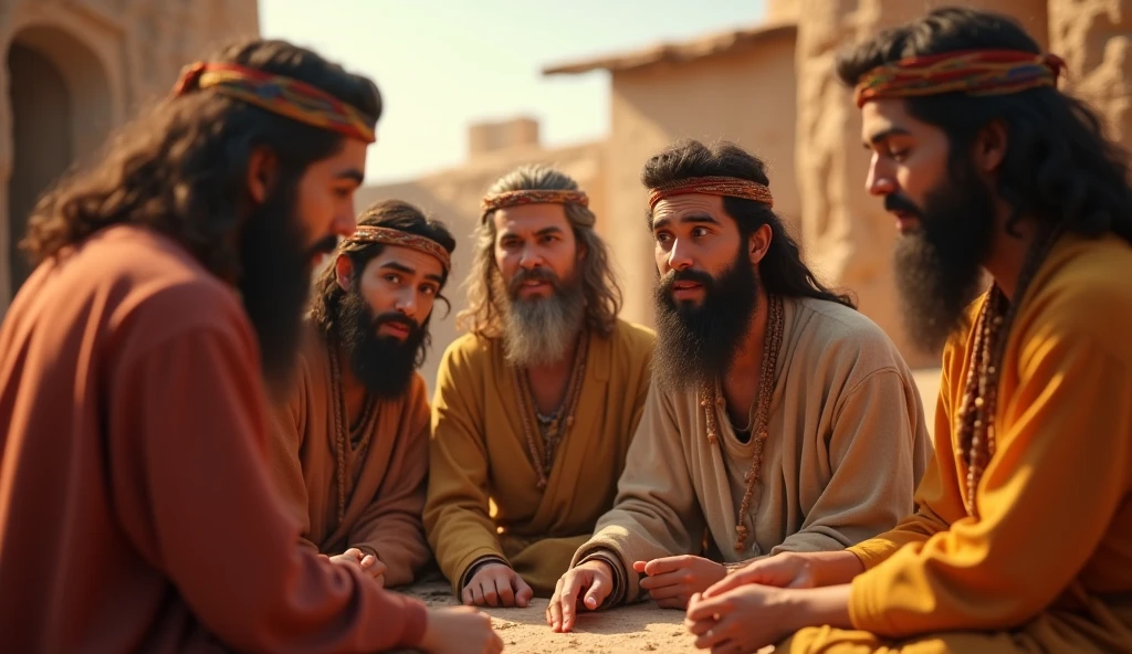 5. Groups of ren learning the language and customs of their parents ...