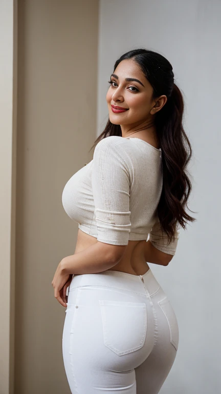 Night scene, close up photo of kiara, curvy, hourglass figure - SeaArt AI