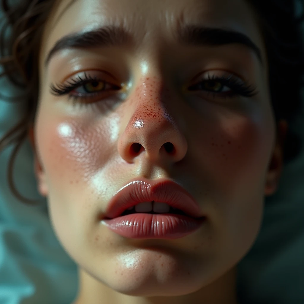 Plastic Nose Surgery Photos 、((Nose only photo ))、 Close up of a beaut ...