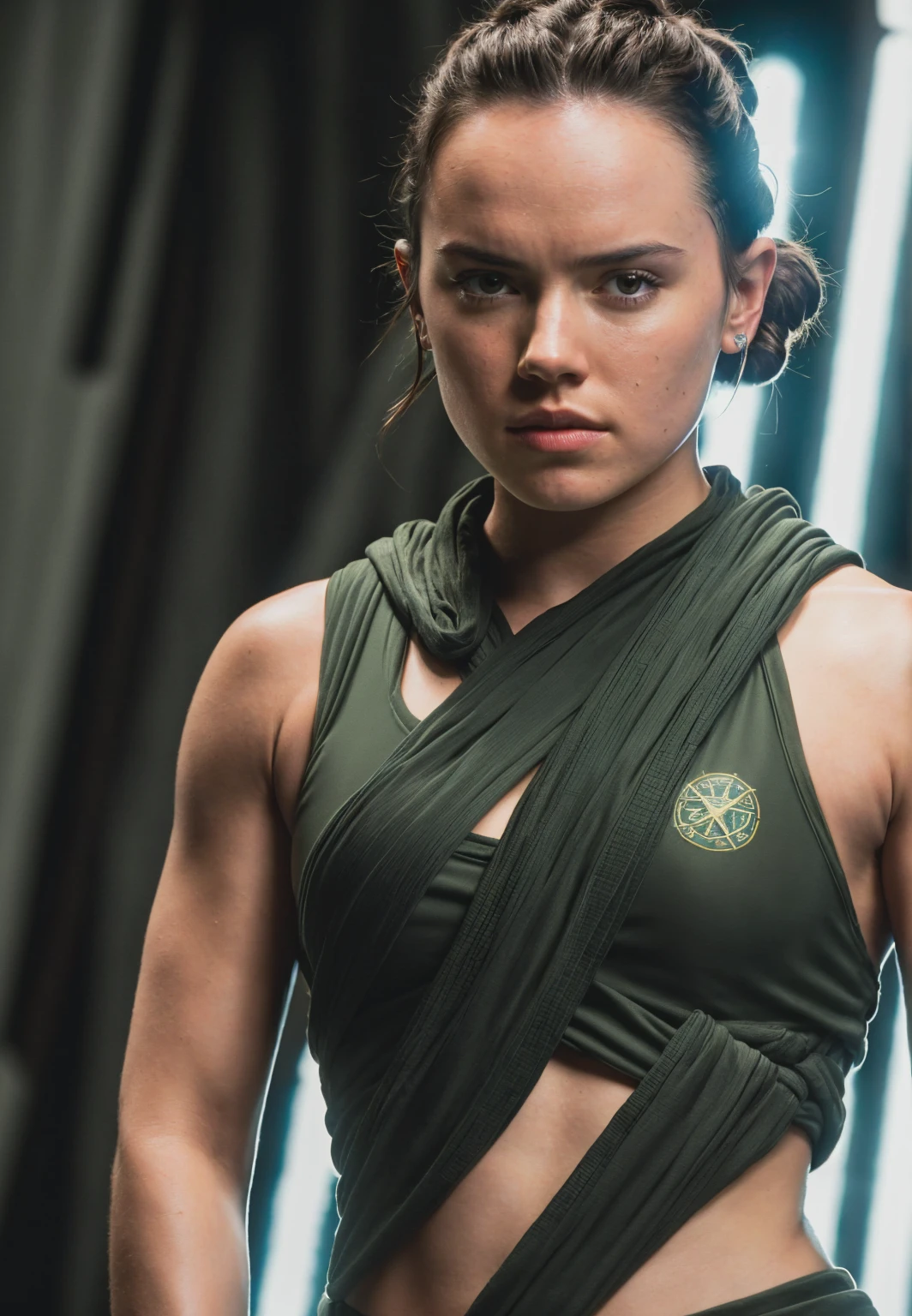 RAW photo of sks woman as Rey from Star Wars saga, daisy ridley - SeaArt AI