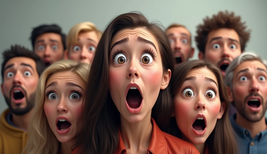 Surprised Faces - SeaArt AI