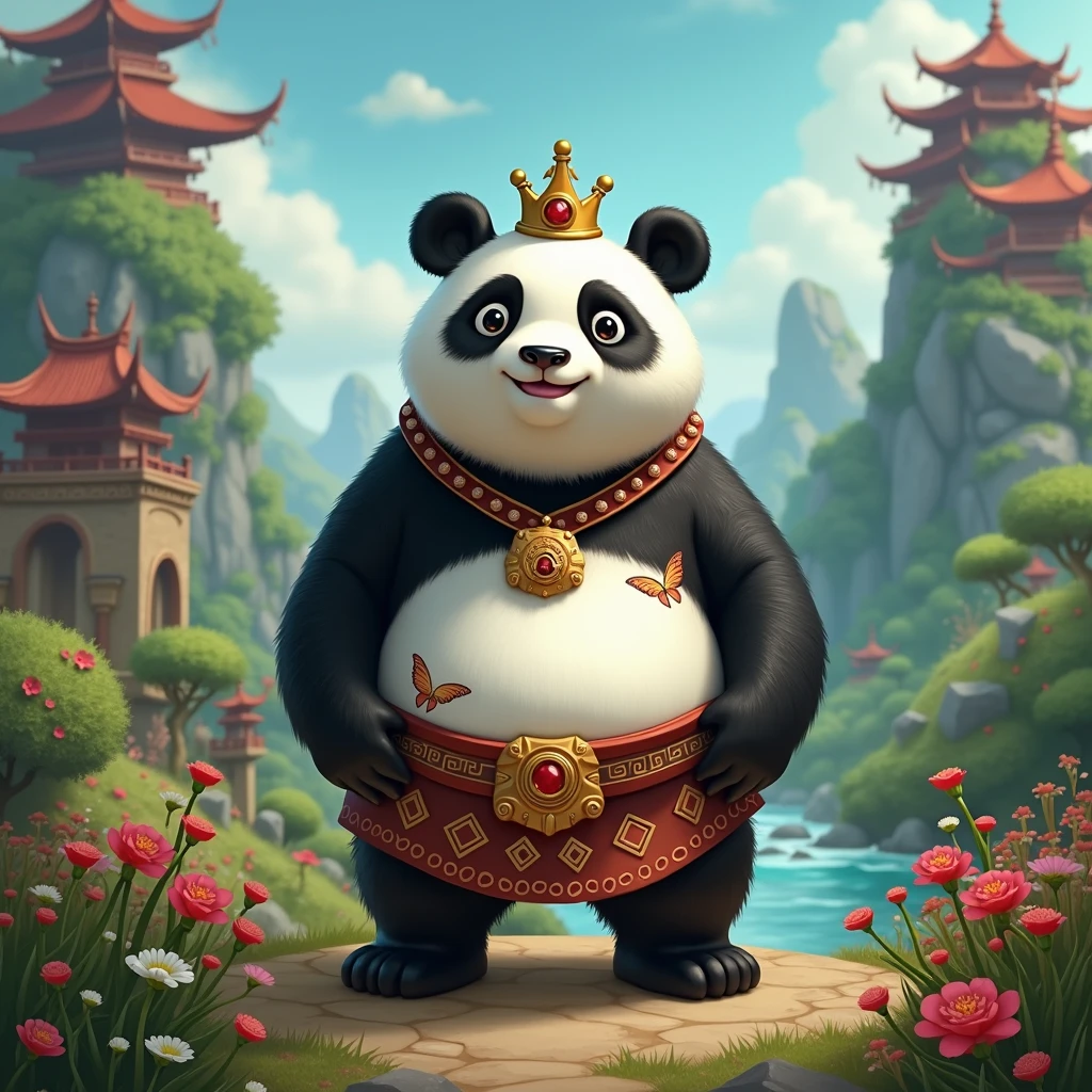 Draw a World of Warcraft fan's panda - SeaArt AI