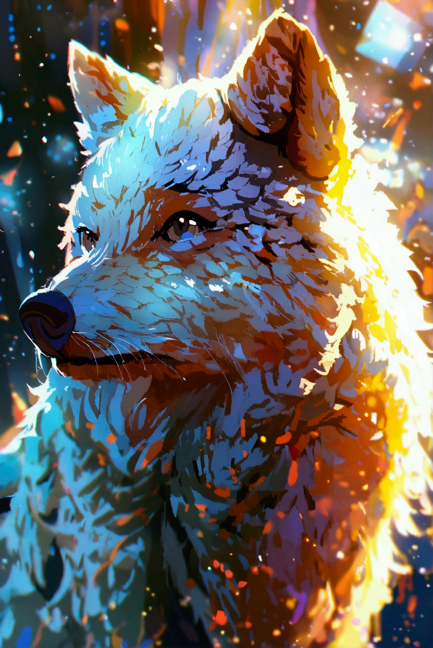 Honkai, silver wolf, pregnant - SeaArt AI