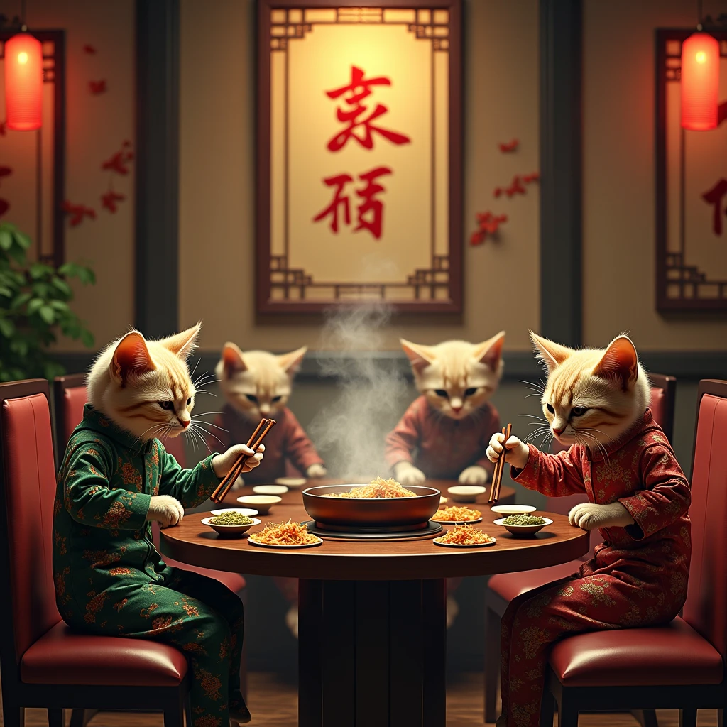 A gorgeous Chinese restaurant with 『JTT』 written on the inside frame ...