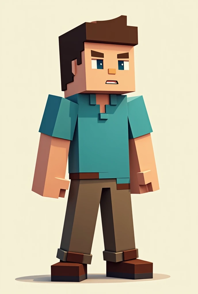 Minecraft Steve - SeaArt AI