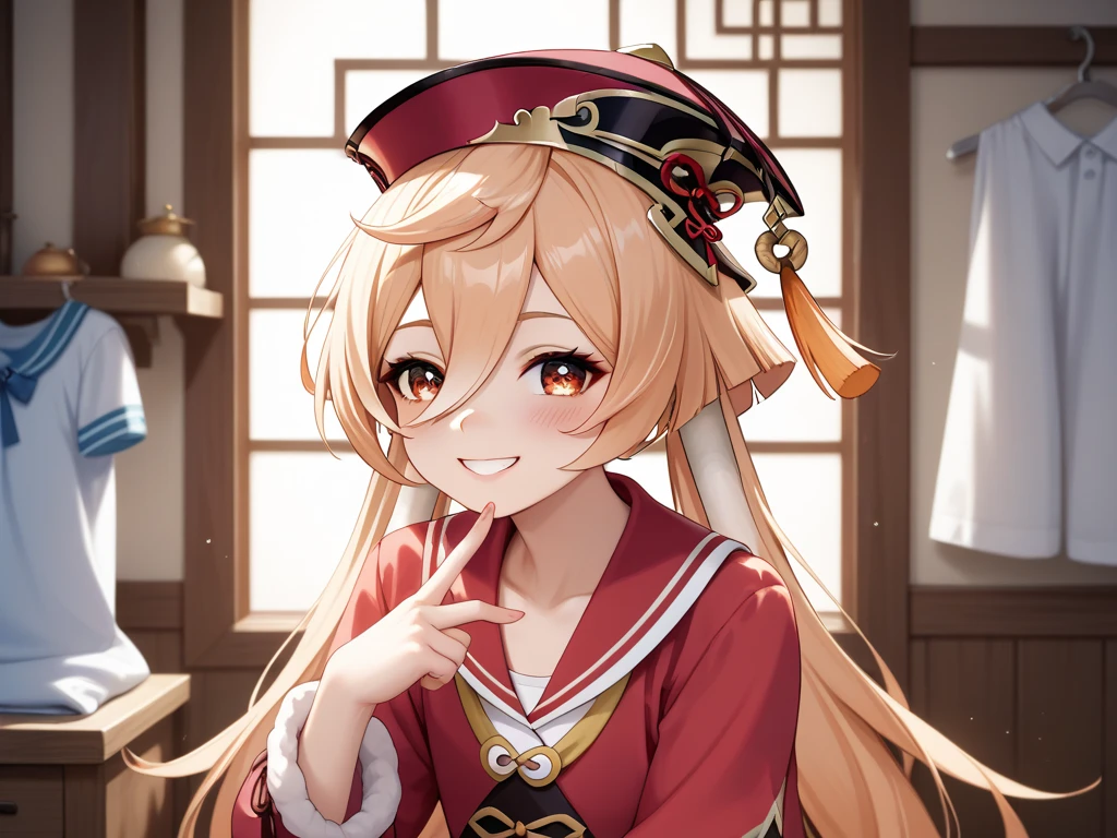 1girl, Yanfei \(Genshin Impact\), ((best quality:1.4,beautiful detailed ...