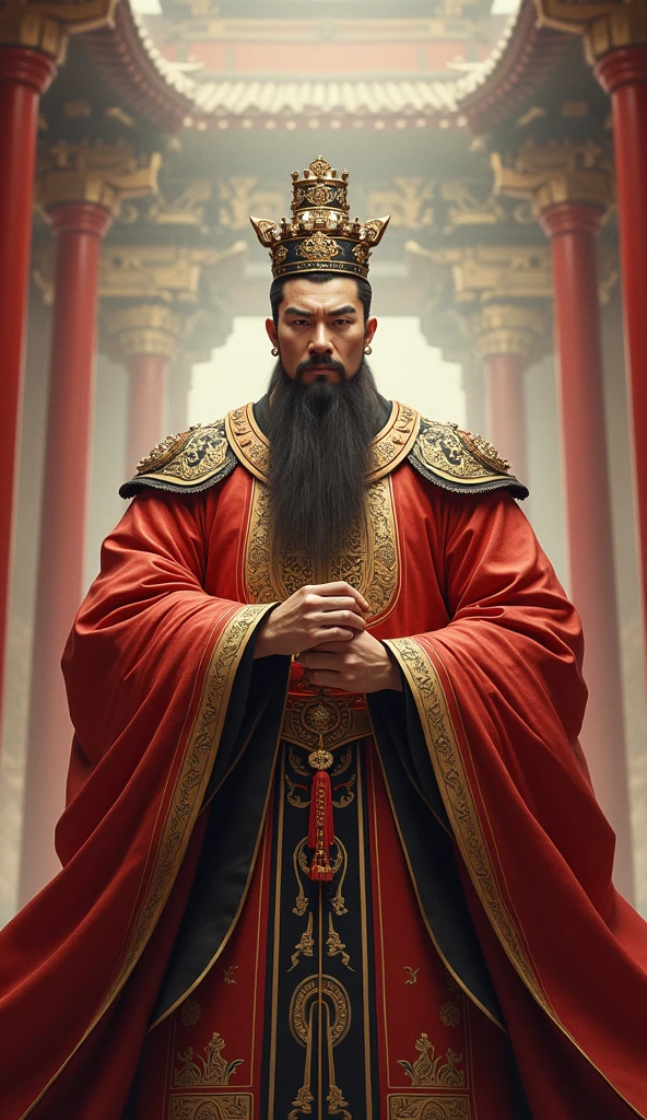 Draw a Chinese king Qin Shi Huang - SeaArt AI