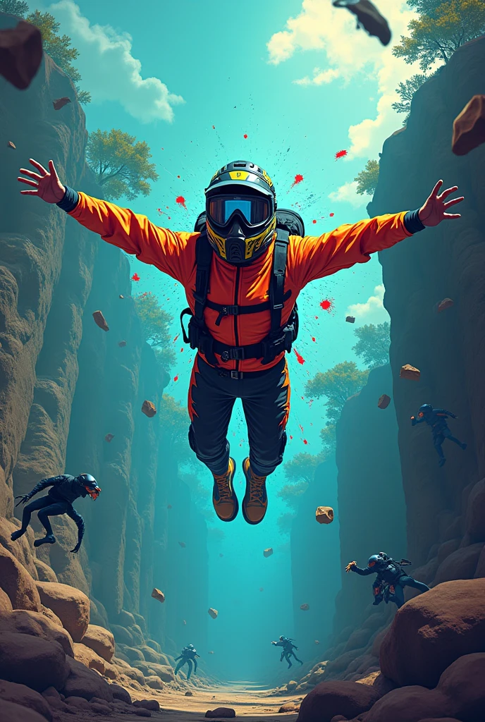 Colourful diver Tell the other to be used to identify on a paintball ...