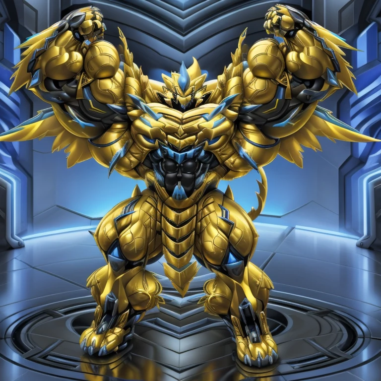 (zeraora, 8K), (zeraora's giant robot, Powered exoskeleton with the ...