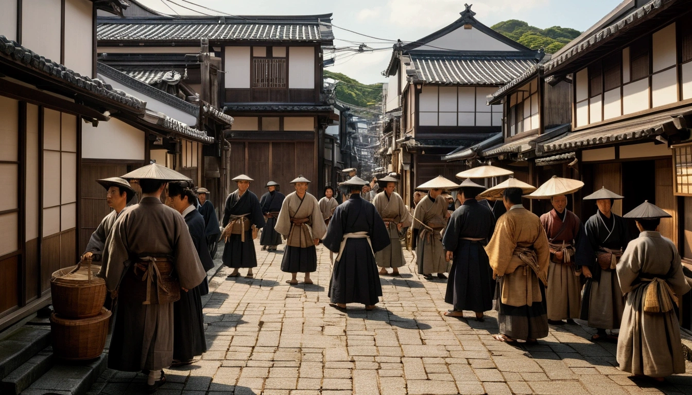 **Portuguese Merchants in Nagasaki, Japan (16th Century)** – Portuguese ...