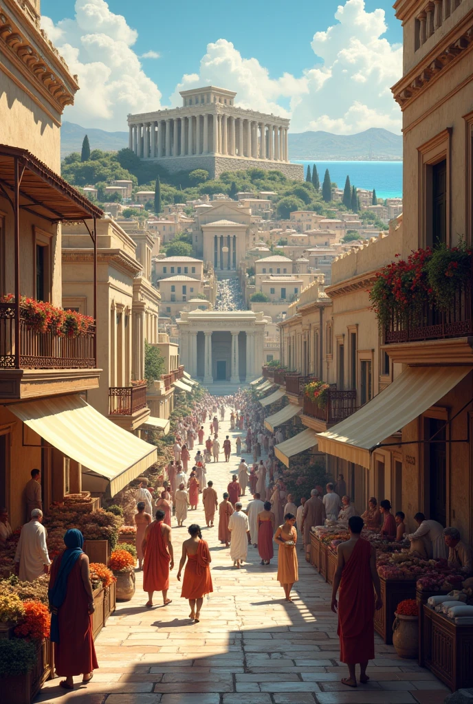 Greek Polis 1920x980 - SeaArt AI