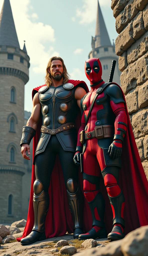 A mighty asgardian god thor, deadpool the merc with a mouth, old ...
