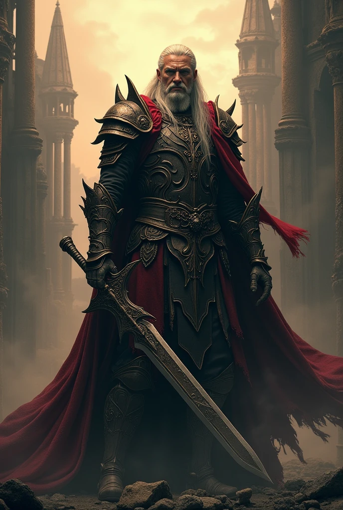 Create me an image of Lord Gwyn in Dark Souls that could be used as a ...