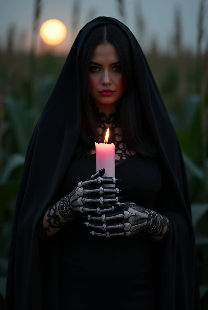 creates an image of the covered lady legend of Ecuador where a ...