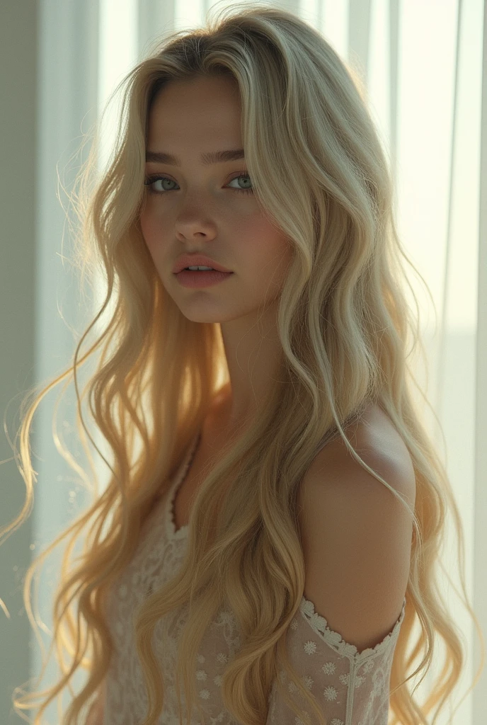 Long Hair, - SeaArt AI