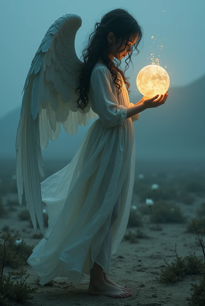 A disturbing representation of life , embodied in the figure of a girl ...