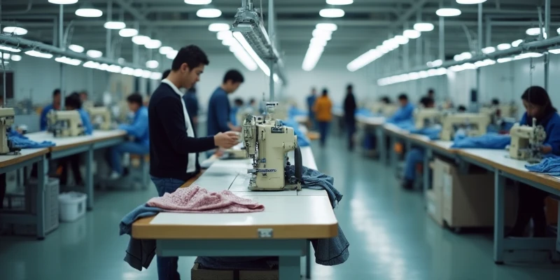 On the production of the 5ss production audit in clothing of a clothing ...