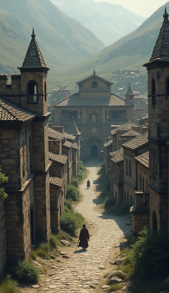 A small town that has been cut off from civilization for centuries upon ...