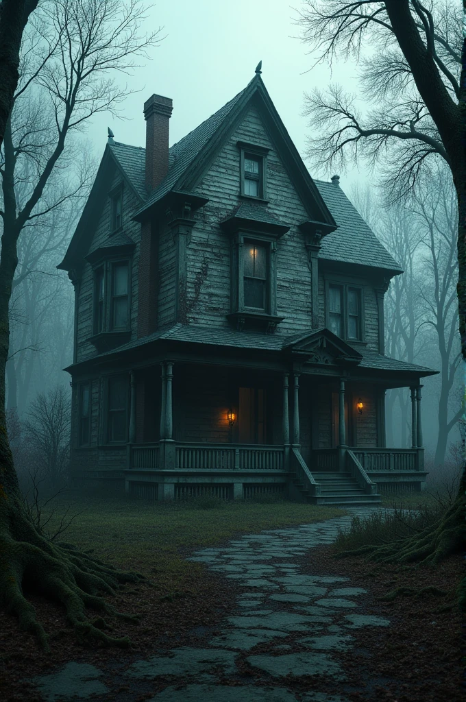 Hunted house - SeaArt AI