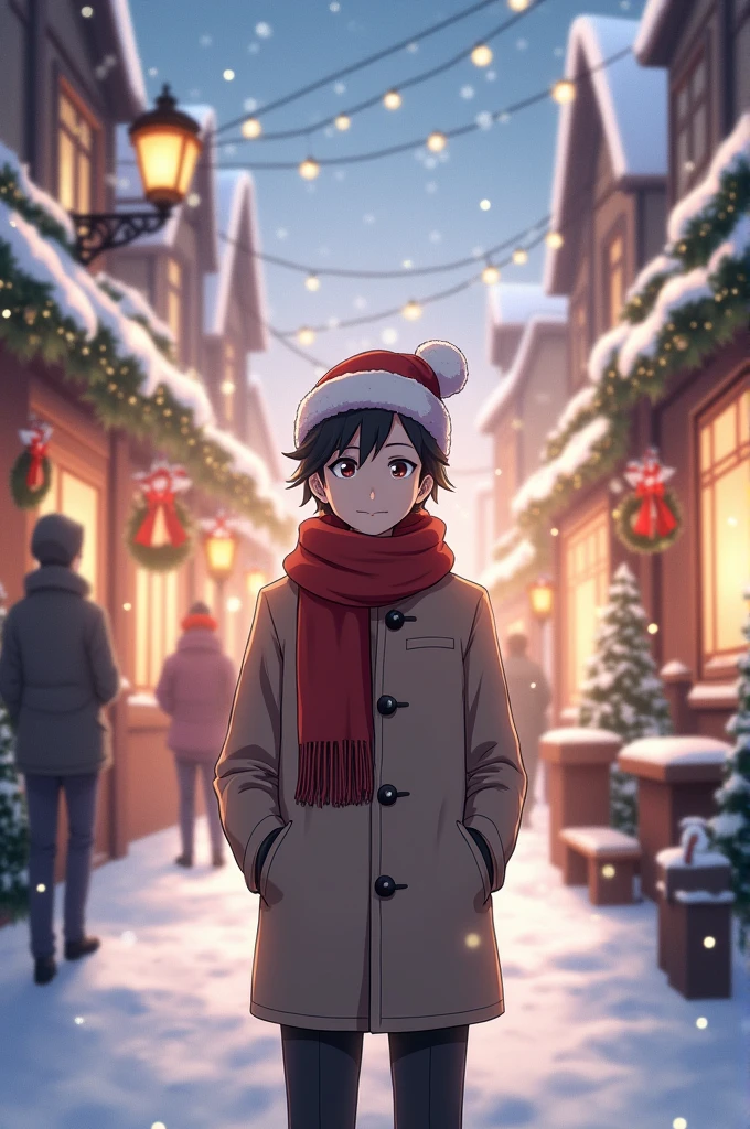 Nagi Seishiro Christmas theme - SeaArt AI