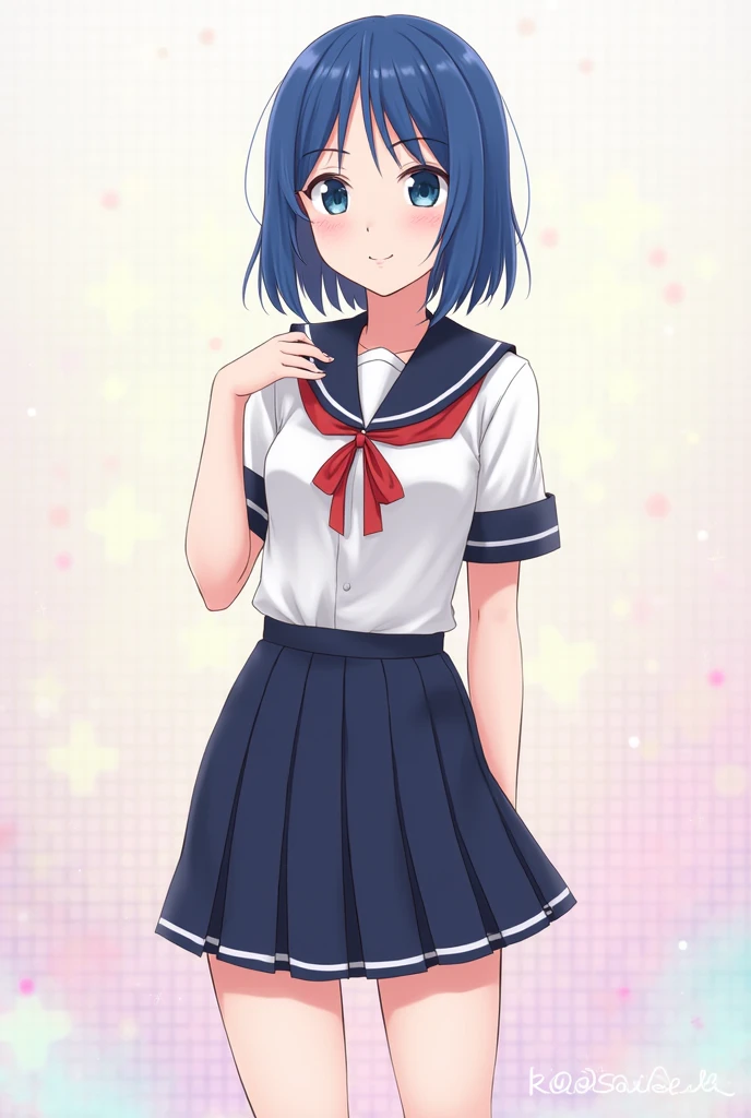Ssss.Gridman's Takarada-Rikka, full-body - SeaArt AI
