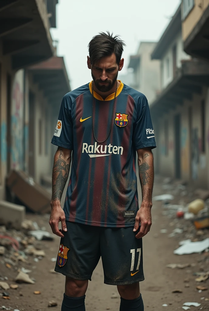 Take a picture of poor Messi - SeaArt AI