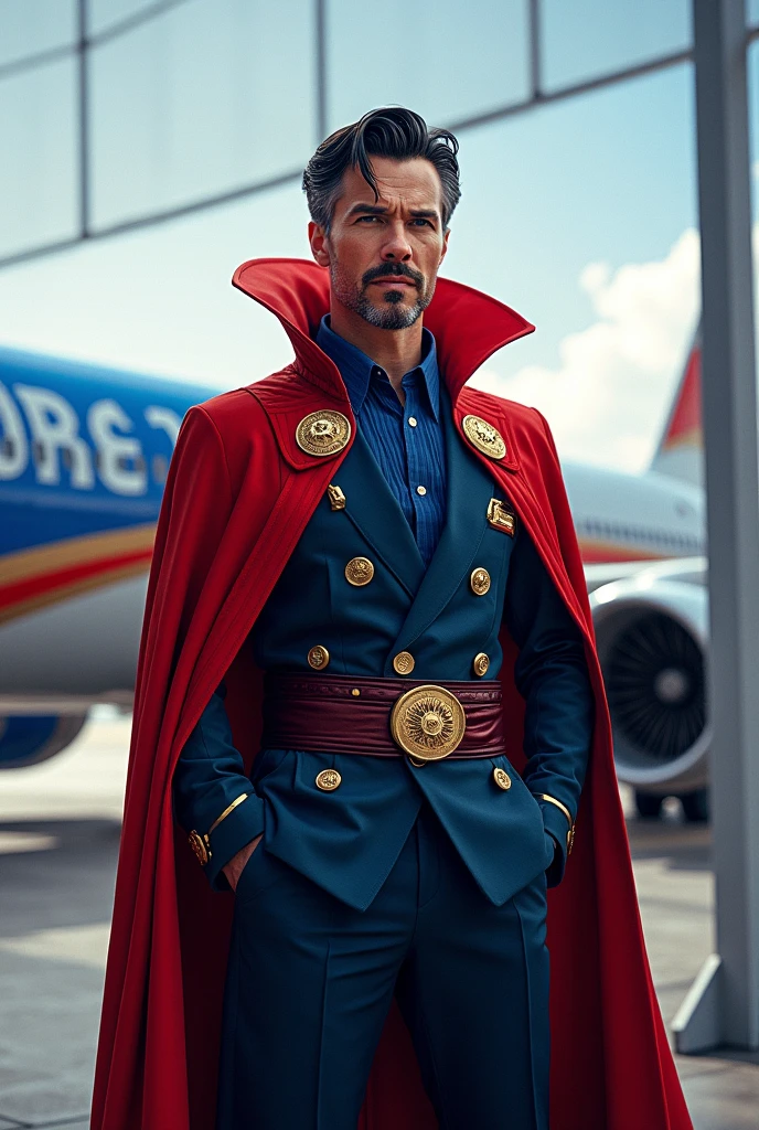 I would like to depict a marvel characters doctor strange with his full ...