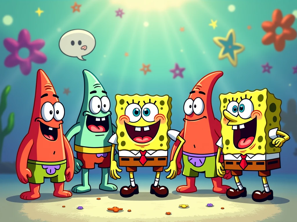 Create a captivating YouTube banner with a full cartoon theme featuring ...