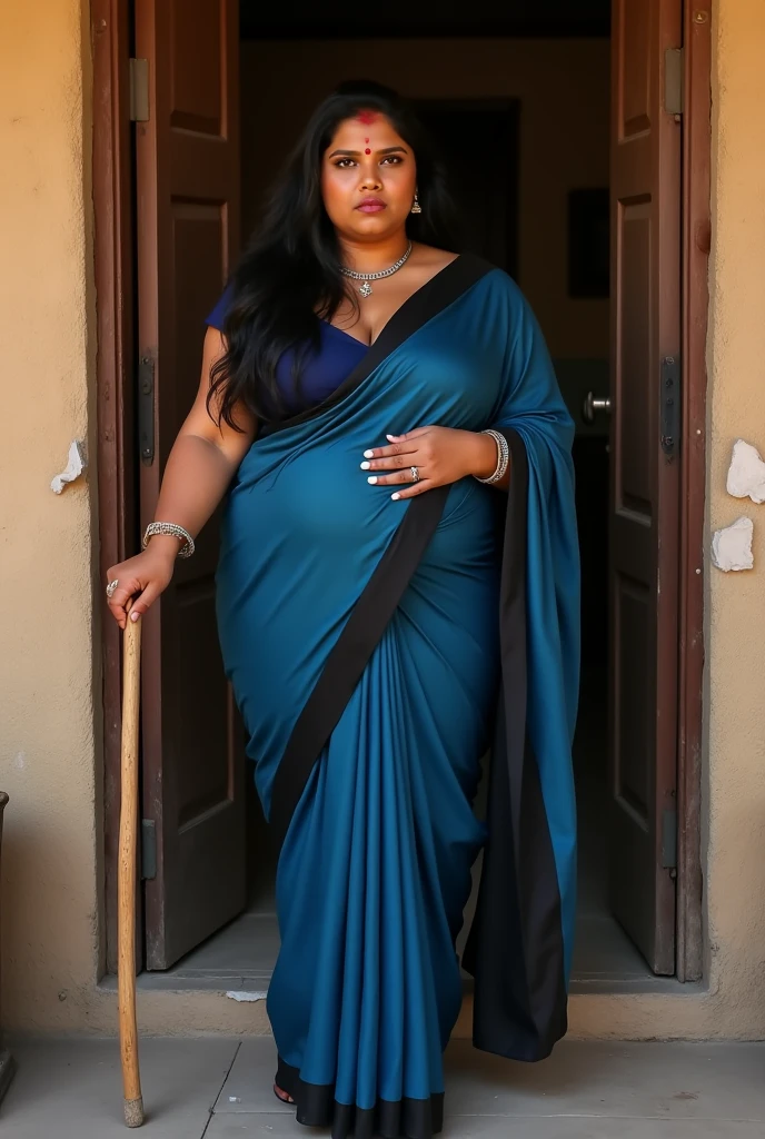 Indian extreme plus size BBW chubby fat busty dark skinned wide woman ...
