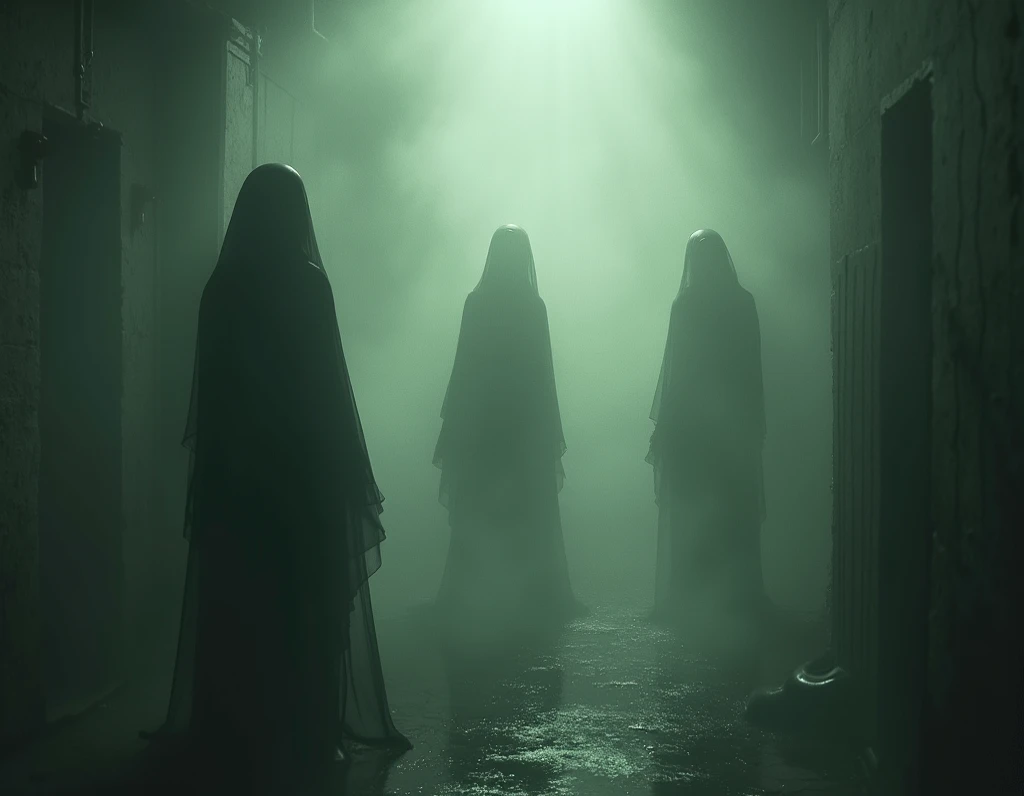 These spirits are hazy and dark forms , that whisper doubts and fears ...
