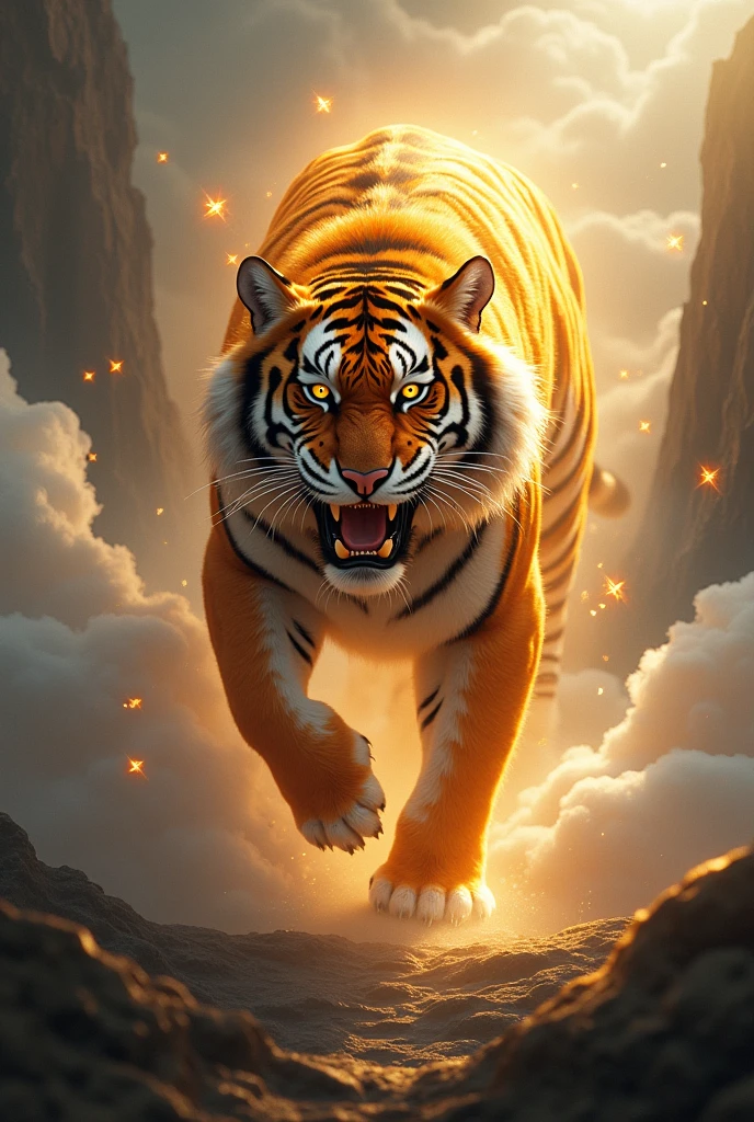 Tiger incarnating - SeaArt AI