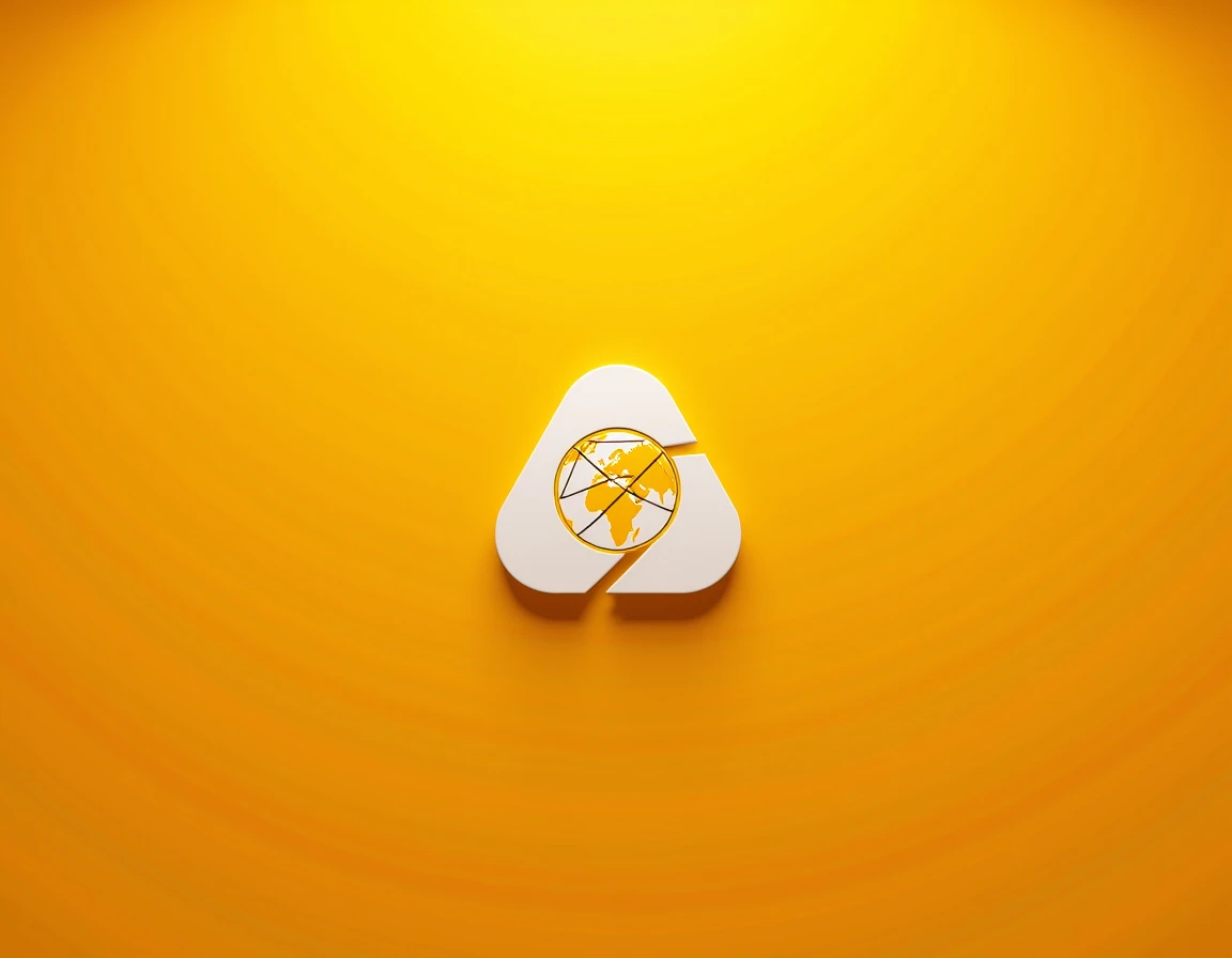 Qgis app logo on a colored background #ffcc00 - SeaArt AI