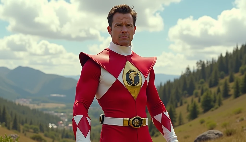 image for Mark Wahlberg as the Red Ranger from the 1st formation of the ...