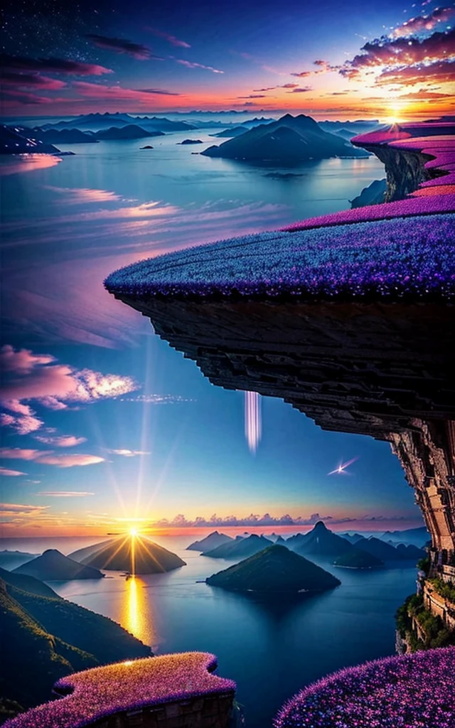 Spectacular views、 Future Cities 、godly secret、 Vivid 、 is glittering ...