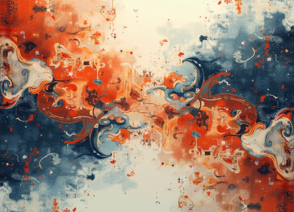 Generating abstract traditional patterns - SeaArt AI