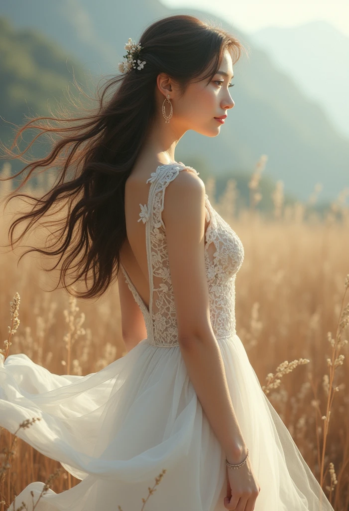 Extremely Beautiful Women ， has quiet beauty ， very dusty ， has quiet beauty - SeaArt AI