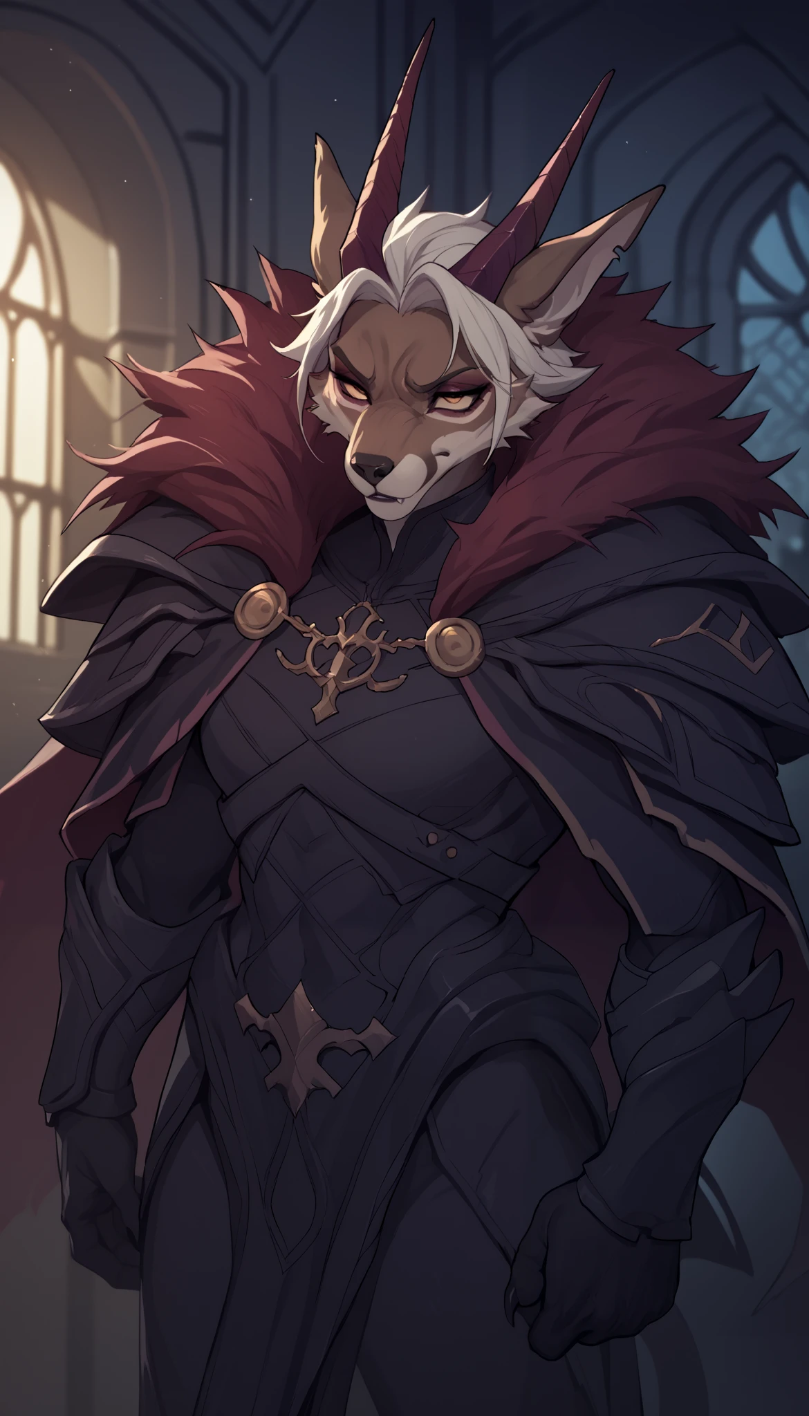 A close up of a person in a costume with a sword - SeaArt AI