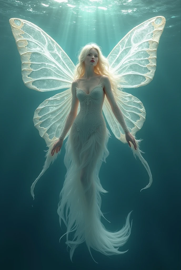 Merriah from Babi in the figure of an ocean butterfly - SeaArt AI