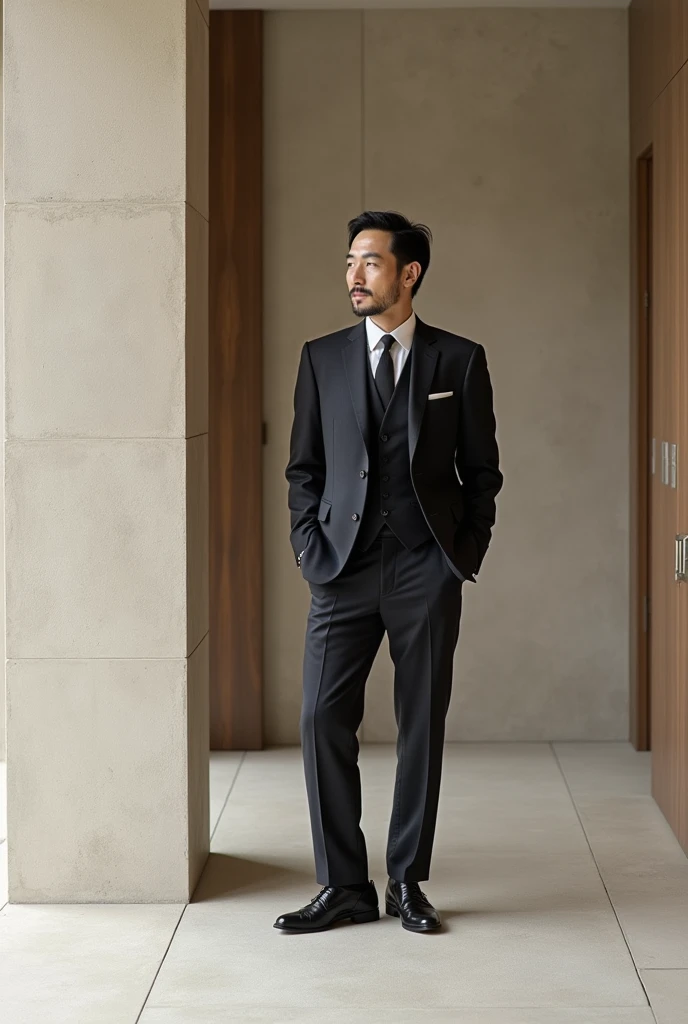 Un homme japonais de 35 ans , il est architecte, connu pour son design ...