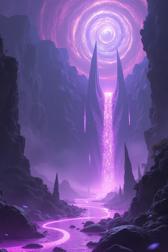 Elemental Kingdom surrounded by transmuting violet flame - SeaArt AI