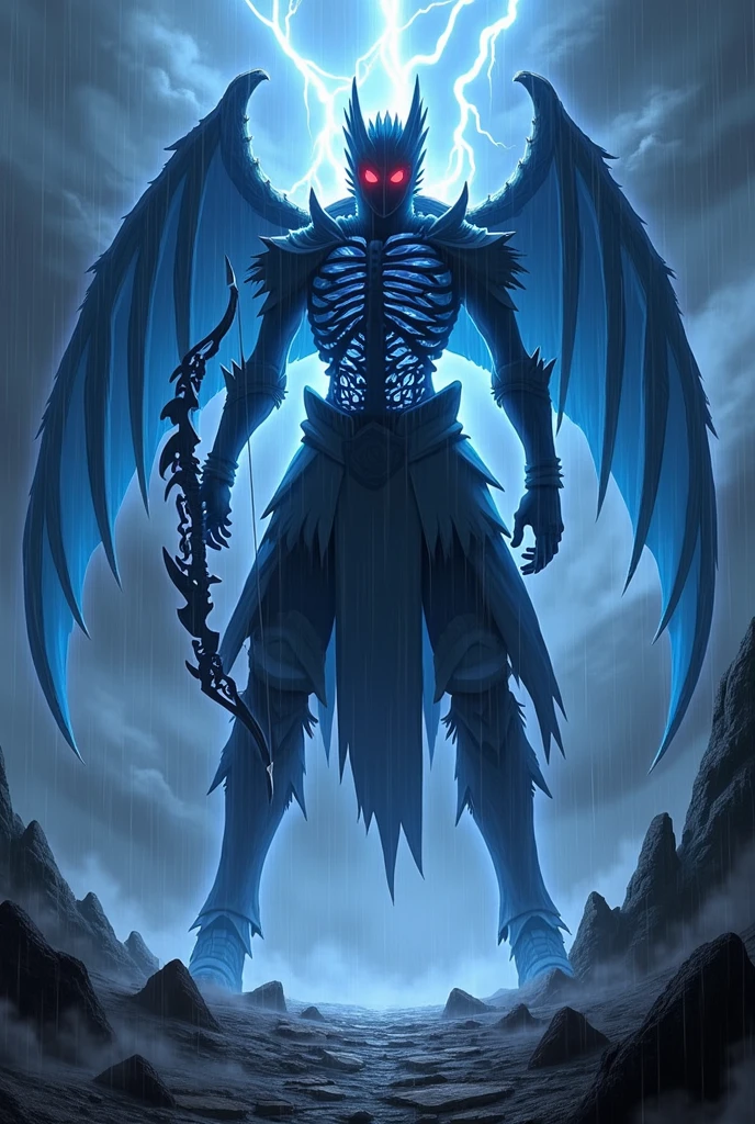 Sasuke Uchiha’s Susano'o, a towering manifestation of his ultimate ...