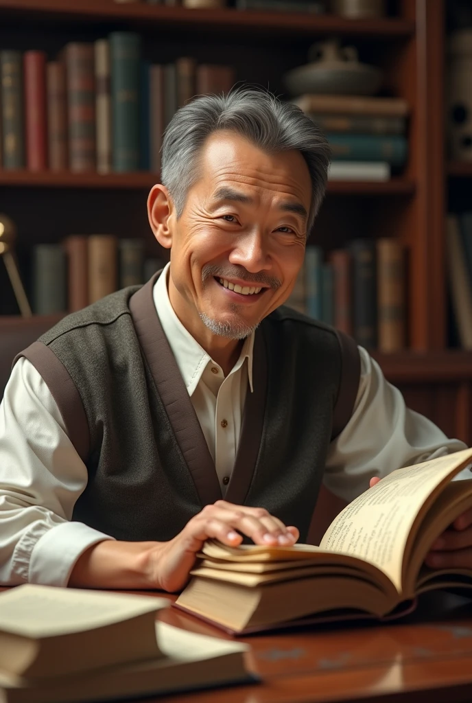 Image as avatar for YouTube channel image featuring a 50-year - SeaArt AI