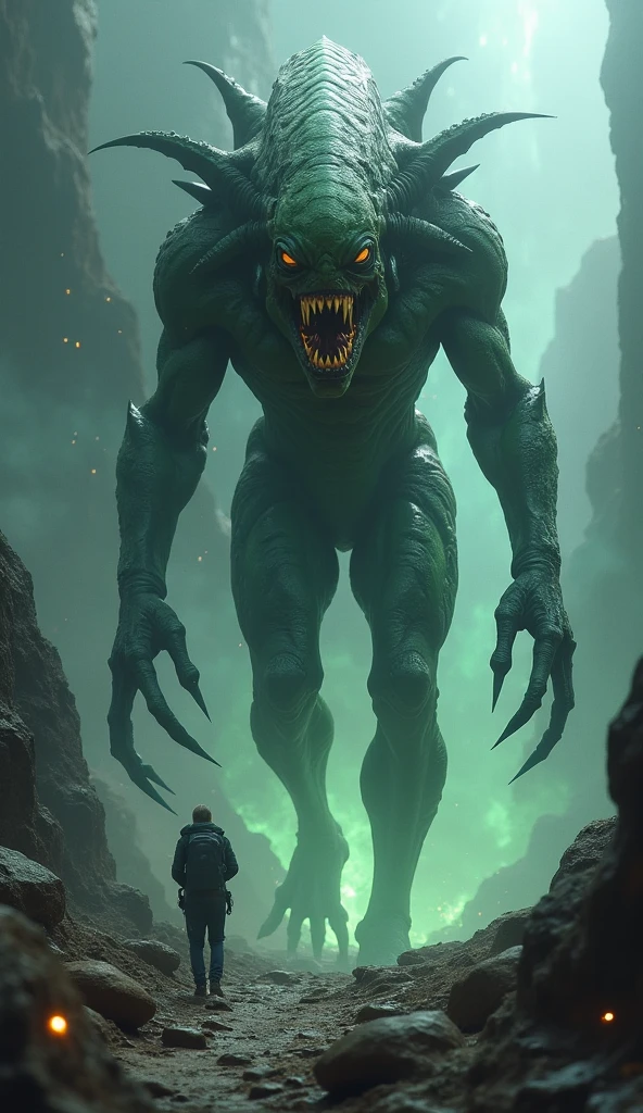 Dangerous Alien - SeaArt AI