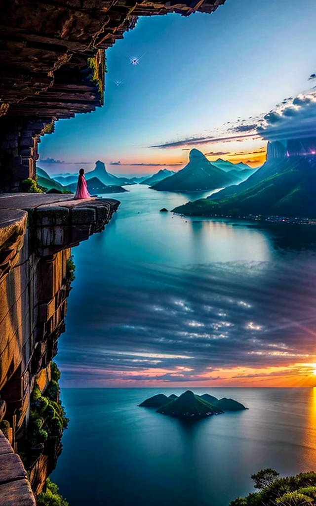 Spectacular views、 Future Cities 、God's Secret、 Vivid 、 is glittering ...